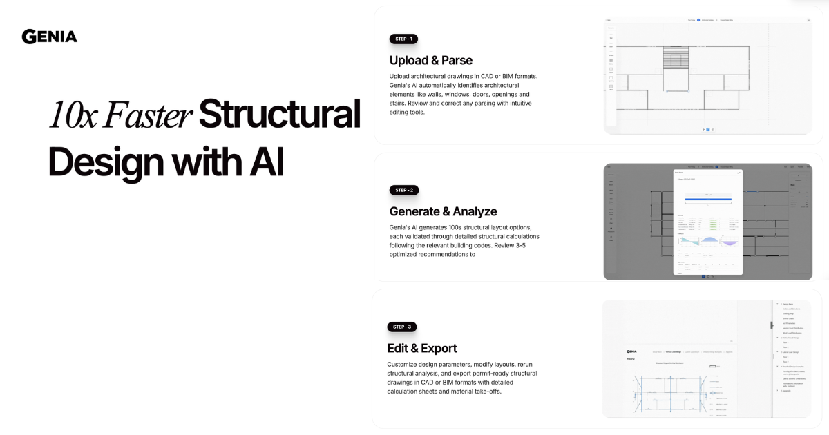 Genia: Structural AI Agent - Waitlist